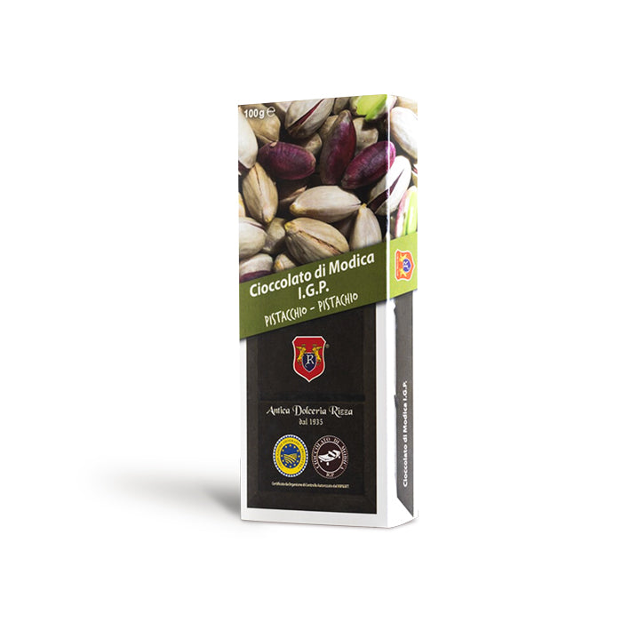 MODICA CHOCOLATE WITH PISTACHIO – ilcaffeitaliano