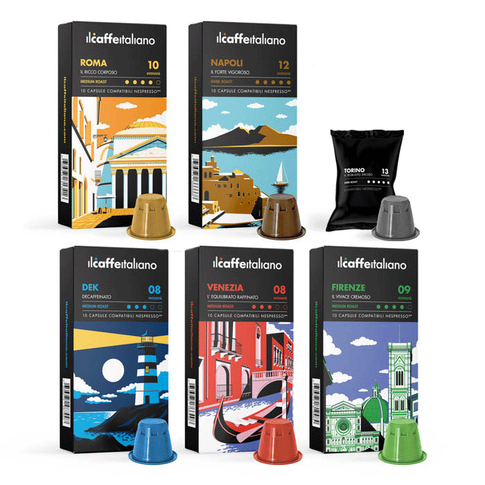 Nespresso®* Tasting Kit – ilcaffeitaliano