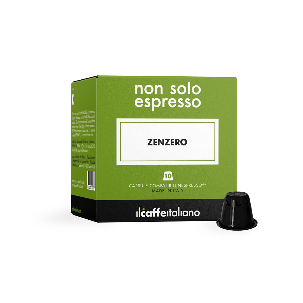 Ginger and Lemon Nespresso - The Italian Coffee – ilcaffeitaliano
